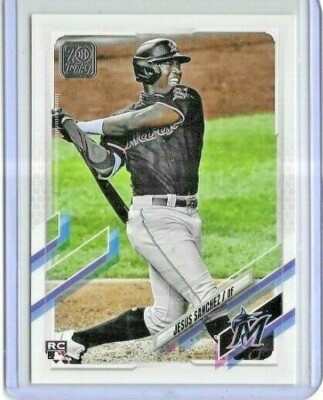 2021 Topps #269 Jesus Sanchez Miami Marlins Rookie Card | eBay