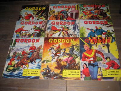 lot 9 bd GORDON ( flash gordon italien) 1964/1965 fratelli spada | eBay