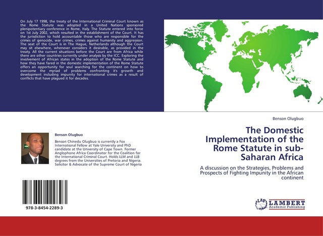The Domestic Implementation of The Rome Statute in Sub-Saharan Africa ...