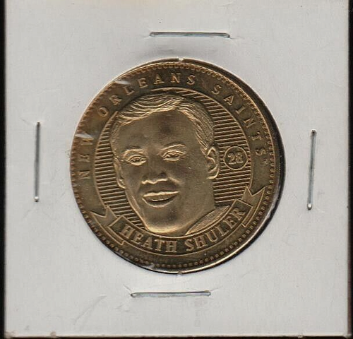 Heath Shuler 1998 Pinnacle Mint Collection QB Club Limited Edition Coin ...