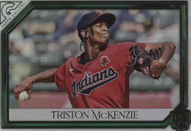 2021 Topps Gallery - Triston McKenzie #80 Green /125 (RC) for sale ...