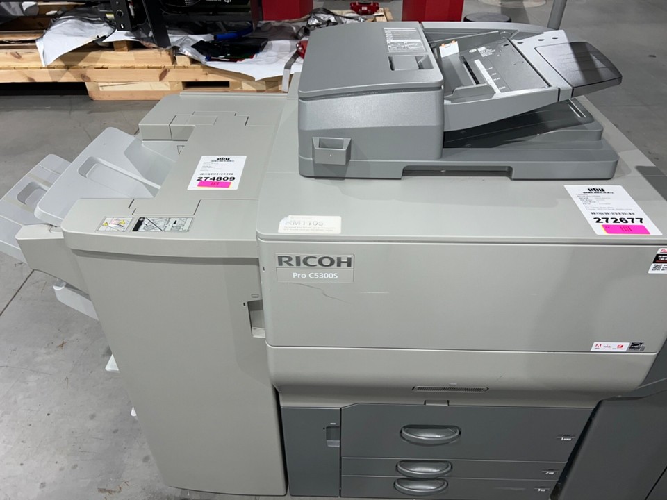 Ricoh PRO C5300S 5300S C5300 - 65 ppm color - Only 59K Meter | eBay
