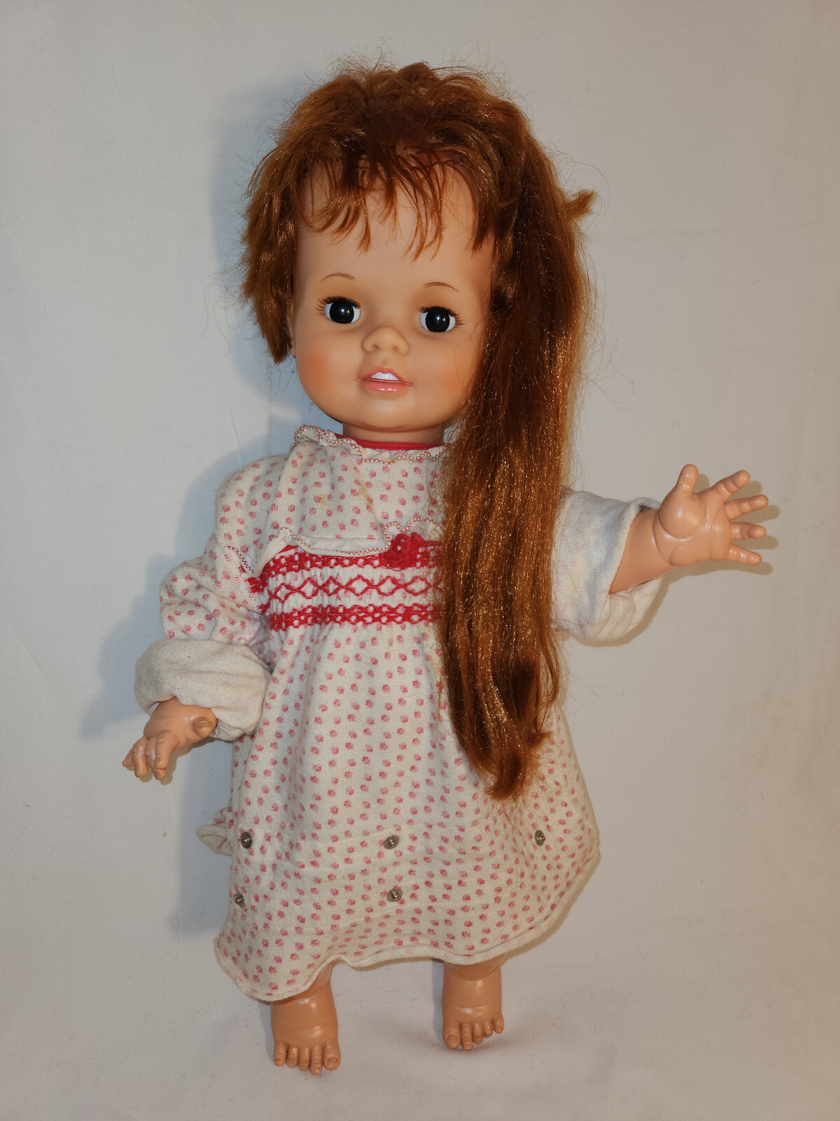 Vintage 1972 Ideal Toy Corp Baby Crissy Doll 21