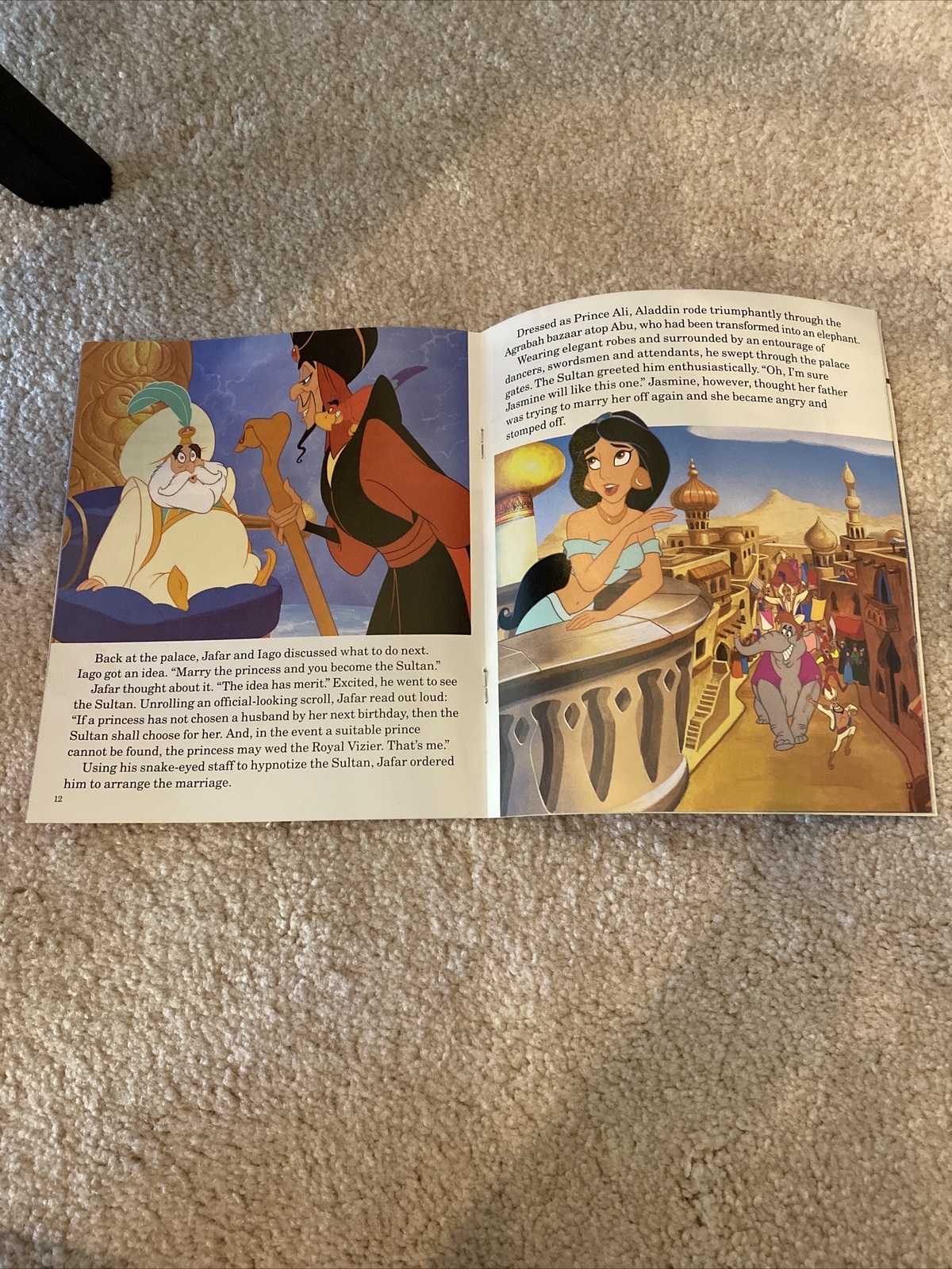 Disney’s Aladdin Book | eBay