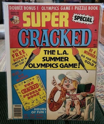 CRACKED MAGAZINE SUPER SPECIAL # 24 Fall 1984 The L.A Summer Olympics ...