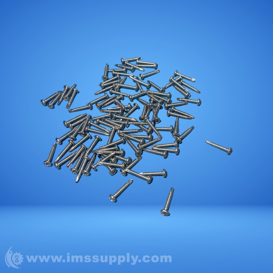 Fastenal 31833 Pack of 100 Phillips Pan Head Self-Drilling Screws FNIP ...