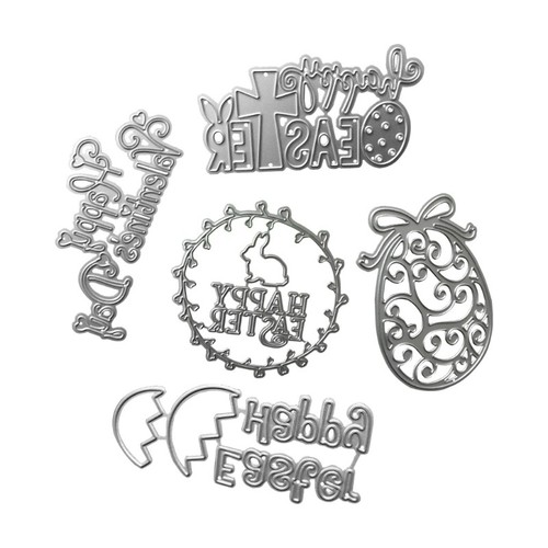 Happy Easter Rabbit Metal Cutting Dies DIY Scrapbooking Album Paper ...