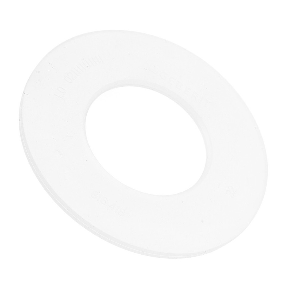 Toilet Tank Silicone Flapper Seal Valve Kit Gasket Ring Flush Repair ...