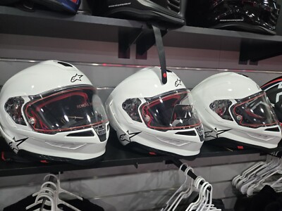 Alpine Star R10 Helmet White Multiple In Stock Ready To Ship Sizes | eBay