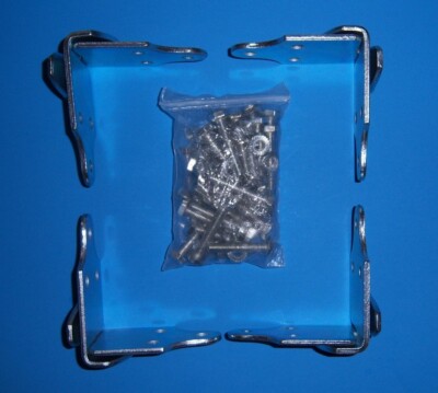 8 pc Trailer Corner Stake Rack Connector Brackets | eBay