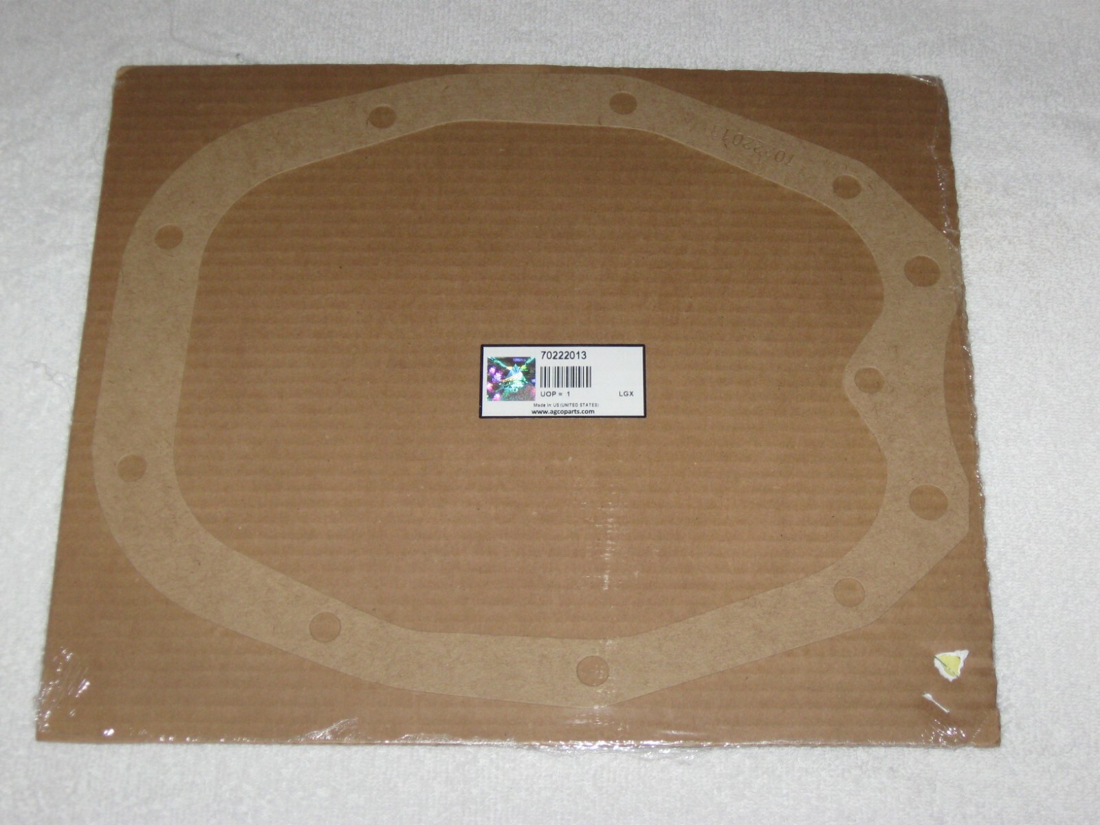 GENUINE ALLIS CHALMERS WD WD45 DIFFERENTIAL HOUSING REAR COVER GASKET ...