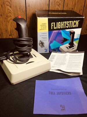 VTG Advanced Performance Flightstick Joystick IBM PCs Pilot Computer ...