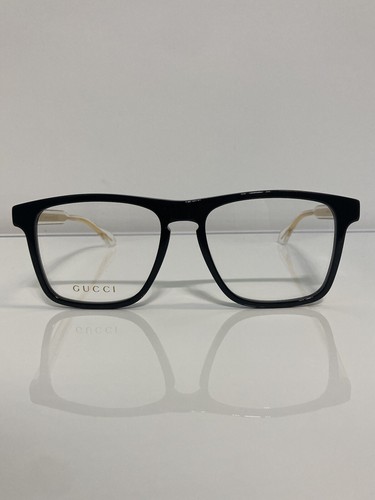 NIB Gucci GG0561ON 001 Black Unisex Acetate Eyeglasses 54mn | eBay