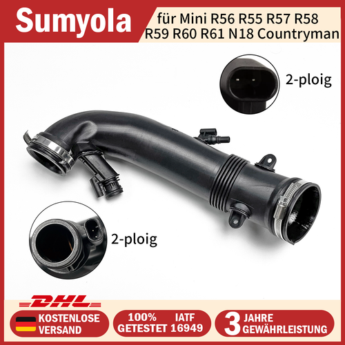 13717627501 Luftführung für Mini R56 R55 R57 R58 R59 R60 R61 N18 ...