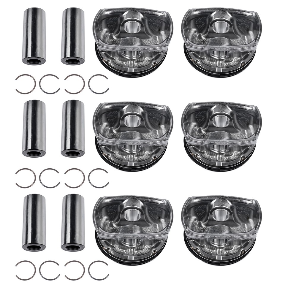 6Pcs Pistons Set For 2011-2018 Jeep Chrysler 3.6L V6 DOHC Pentastar ...