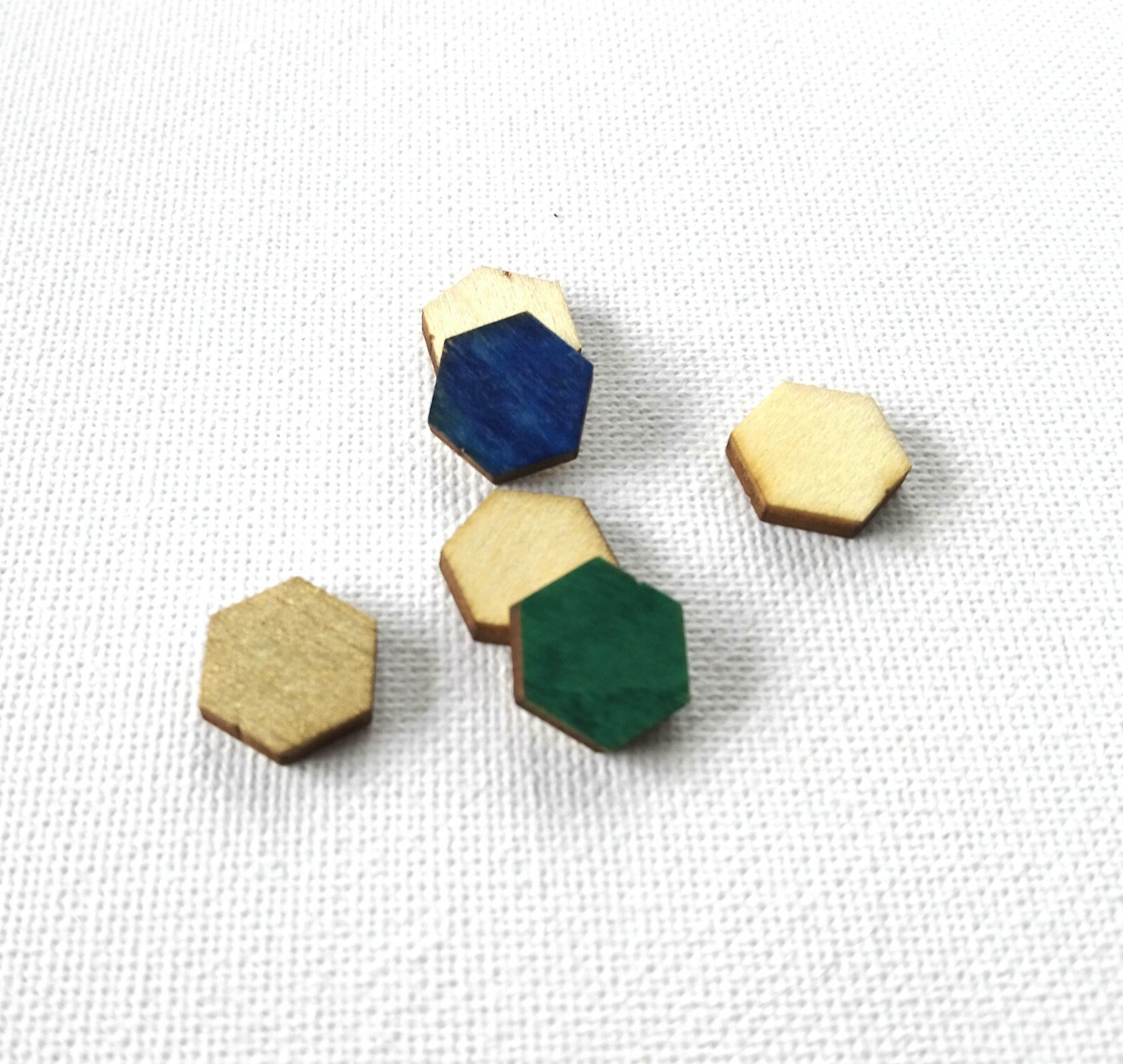 Hexagon Counters Wooden Tokens Upgrade for Board Games RPG Tabletop ...