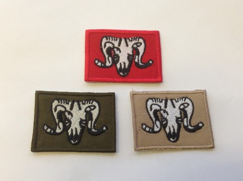 1st Artillery Brigade TRF, Badge, Army, Military, Rams Head, Red ...