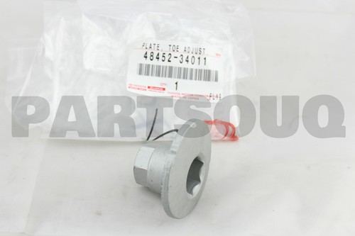 4845234011 Genuine Toyota PLATE, FRONT SUSPENSION TOE ADJUST, NO.2 ...