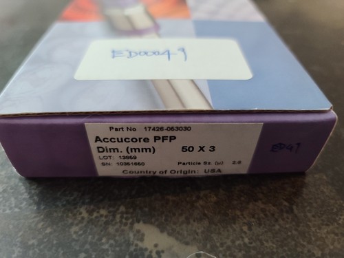 Thermo Scientific Column Accucore C18 2.6um 50 x 2.1 mm Sealed Box | eBay