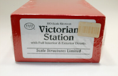 HO KIT SS Ltd 1115 Victorial Station 1:87 HO scale Craftsman KIT Full ...