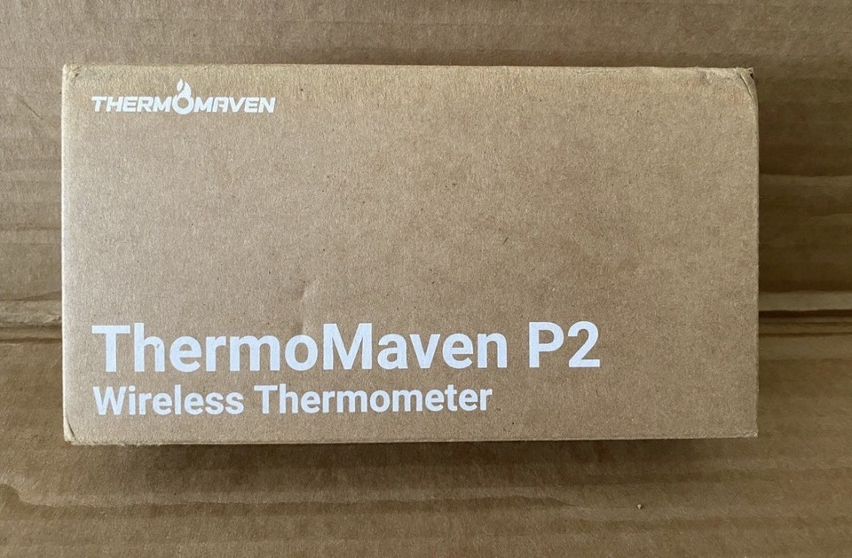 THERMOMAVEN P2 Wireless Thermometer - 2 Probe Set Standalone Base ...