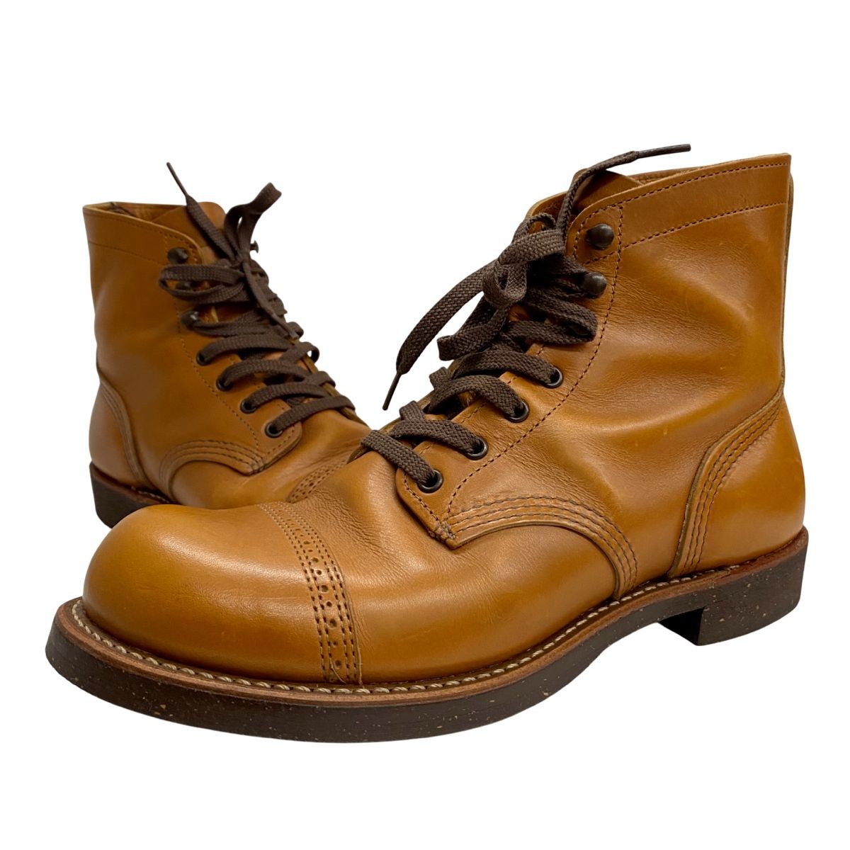 Red Wing Iron Range Munson Boots 8011 Men's Work Shoe… - Gem