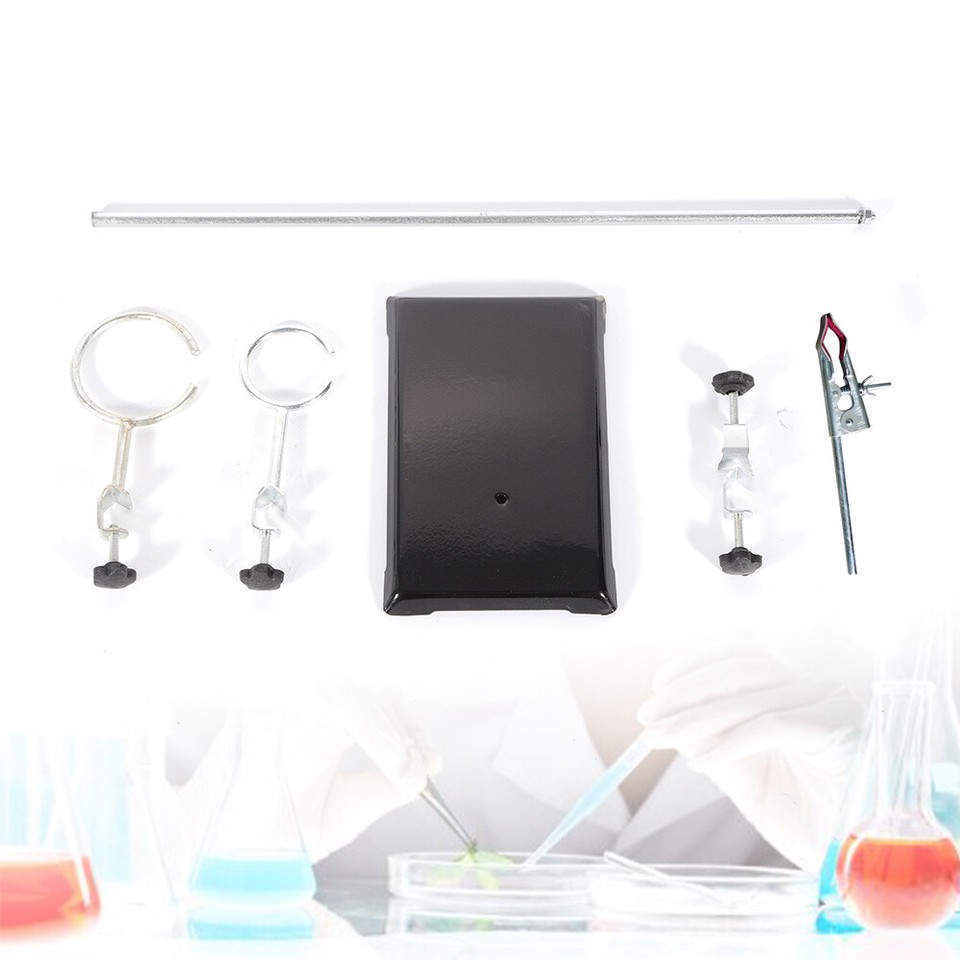 Lab Clamp Stands Support Platform Beakers Clip Condenser Chemistry ...