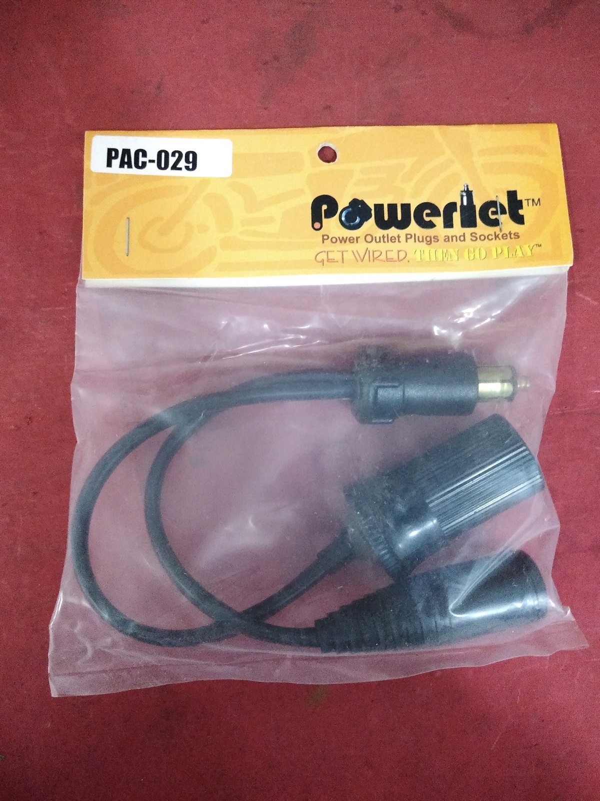 NEW Powerlet Straight to Cigarette & Powerlet Socket Y Cable PAC-029 | eBay