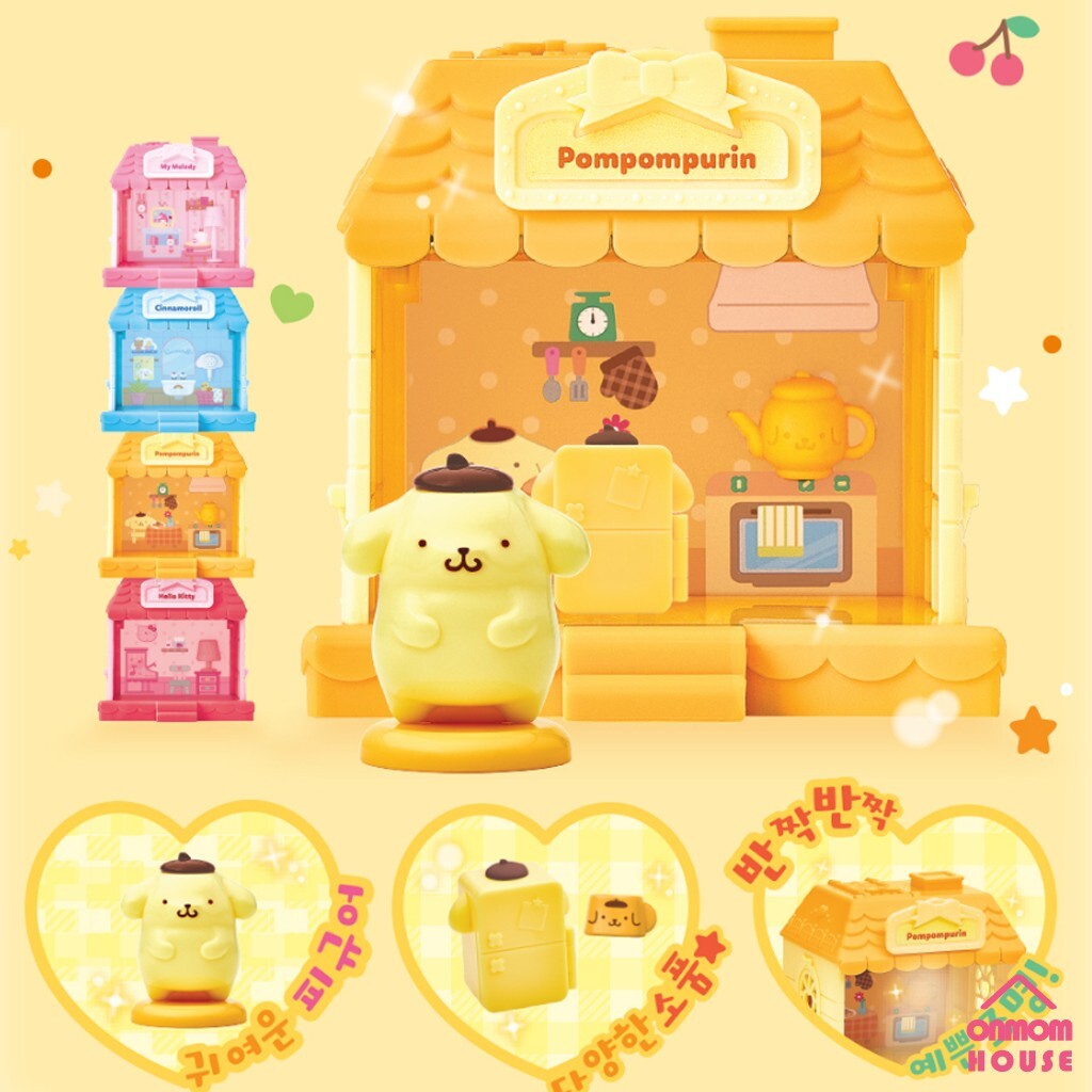 Sanrio Characters POMPOMPURIN Figure House Room Cooking Kichen | eBay