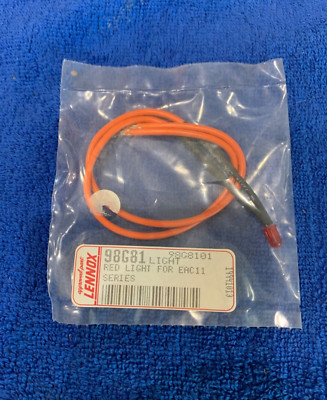 New Lennox Electronic Air Cleaner Indicator Light 11 series 98G81 Red ...