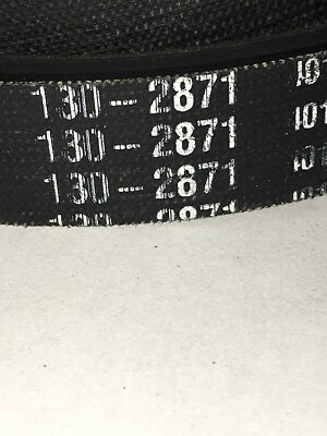 GENUINE OEM TORO BELT #130-2871 FITS Z-MASTER & DIRECT COLLECT ***FREE ...