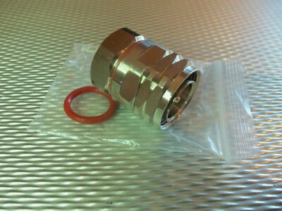 Heliax Coax Cable Adapter Connector 7/8" LDF5-50A DIN Male / Andrew ...