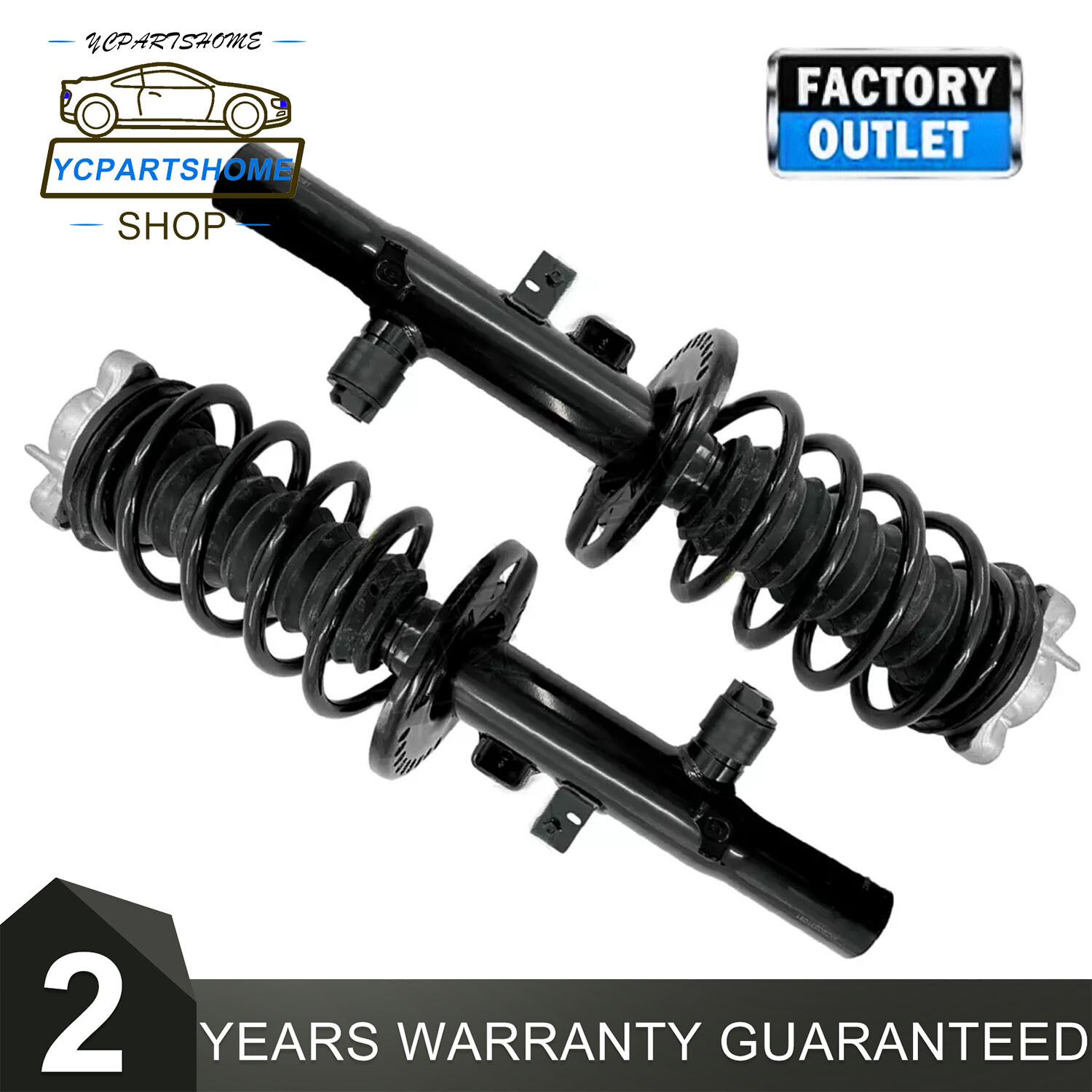 Pair Front Shock Struts Assys w/VDC For BMW X3 G01 X4 G02 xDrive30i ...