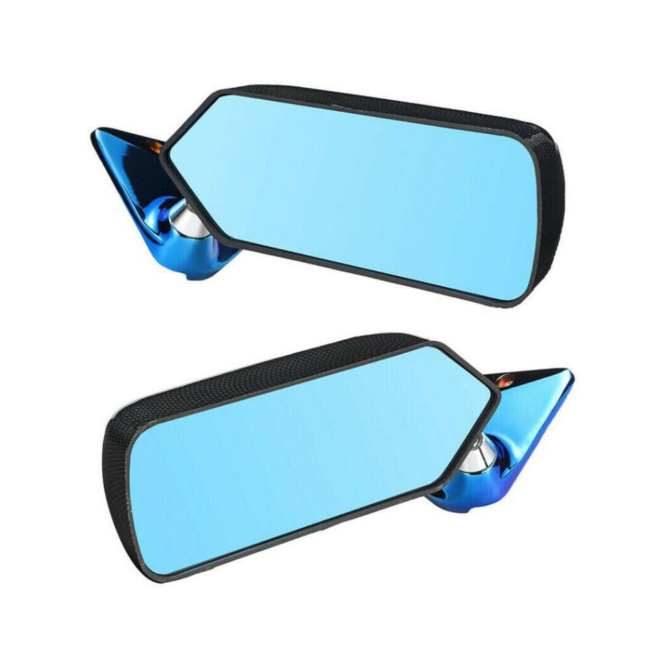 Racing Car Adjustment Retro Universal F1 Style Rear View Mirrors Carbon ...