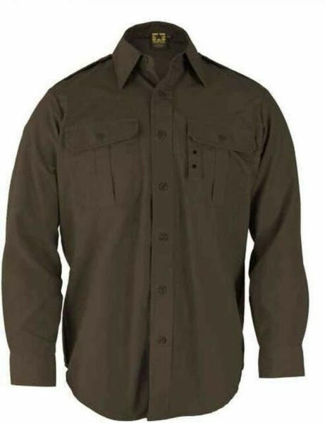 PROPPER Uniform Police L/s L R Sheriffs Brown BDU Tactical Shirt ...