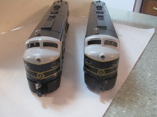 WEAVER EMD E- 8 AA DIESELS B&O SET # 1440/1441 3 RAIL | eBay