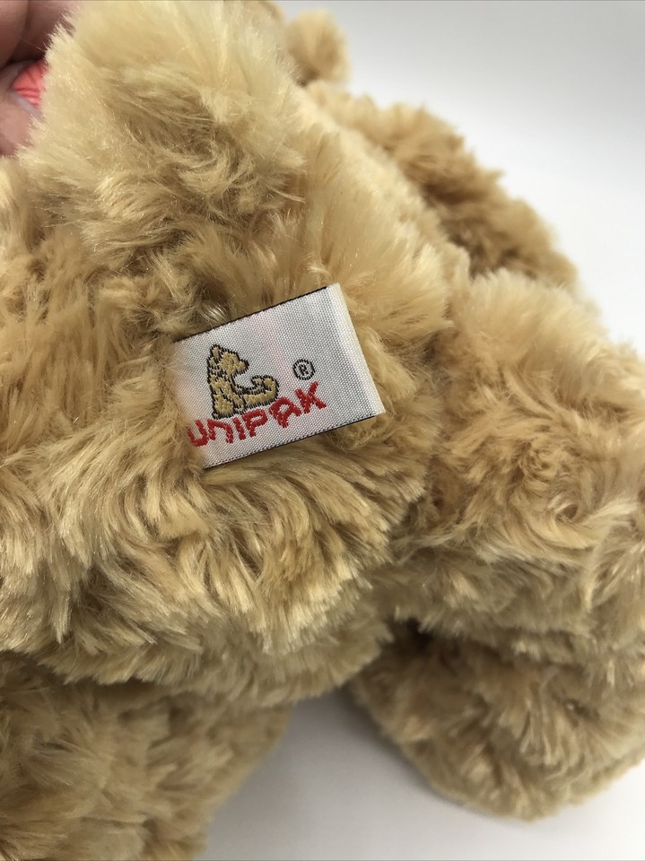 Unipak Tan Bear Plush Super Soft 14” | eBay
