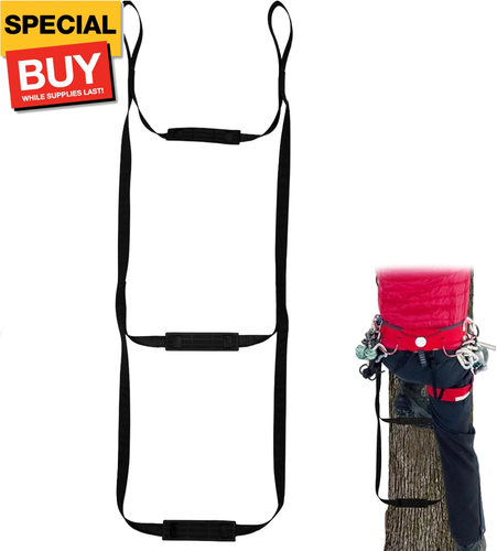 Widened and Double-Thickened Climbing Aider,Climbing Sticks Ladder ...