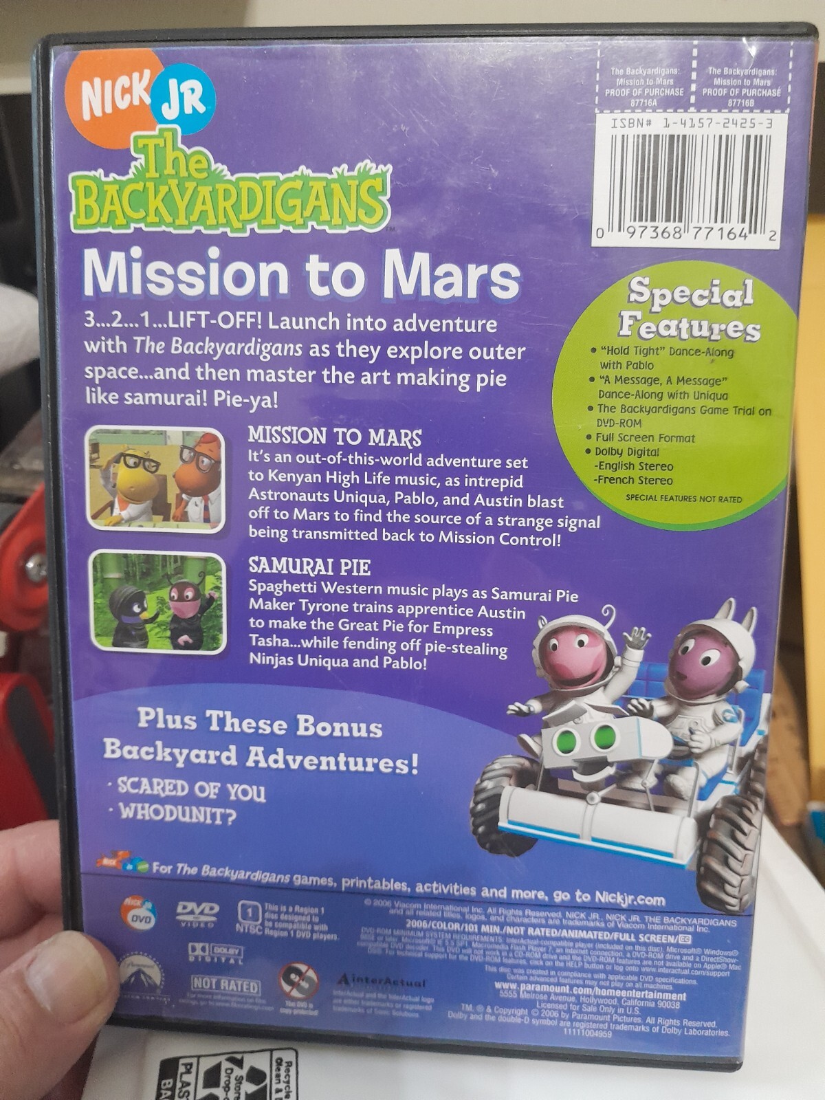 The Backyardigans: Mission to Mars (DVD, 2006) Nick Jr 97368771642 | eBay