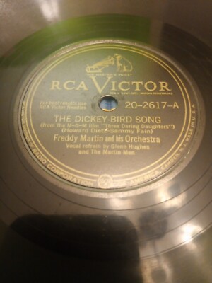 78 RPM RCA Victor "If Winter Comes/Dickey Bird Song" Freddie Martin ...
