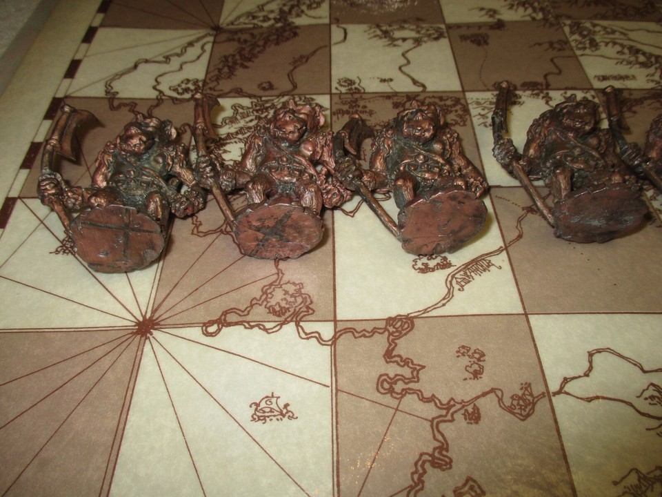 HOBBIT CHESS SET 1979 FELLOWSHIP FOUNDRY COMPLETE SET KEVIN O'HARE ...