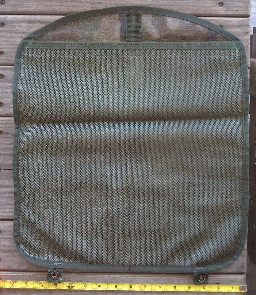 MOLLE II Pouch Lid Flap Large Ruck FIELD Pack US Military Woodland CAMO ...