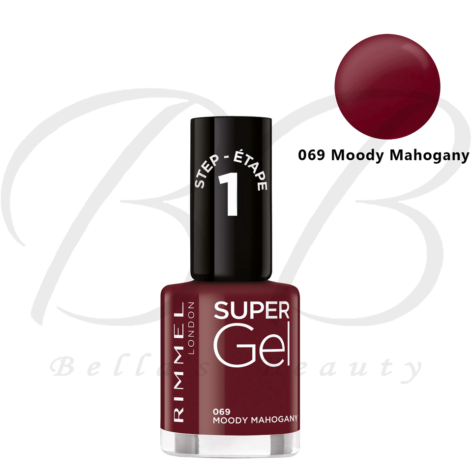 RIMMEL Super Gel High Shine Glossy Long Lasting Nail Polish 12ml ...
