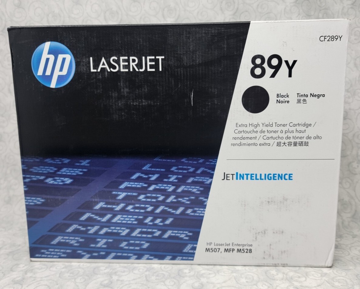 HP 89Y CF289Y Extra High Yield Black Original LaserJet Toner Cartridge ...