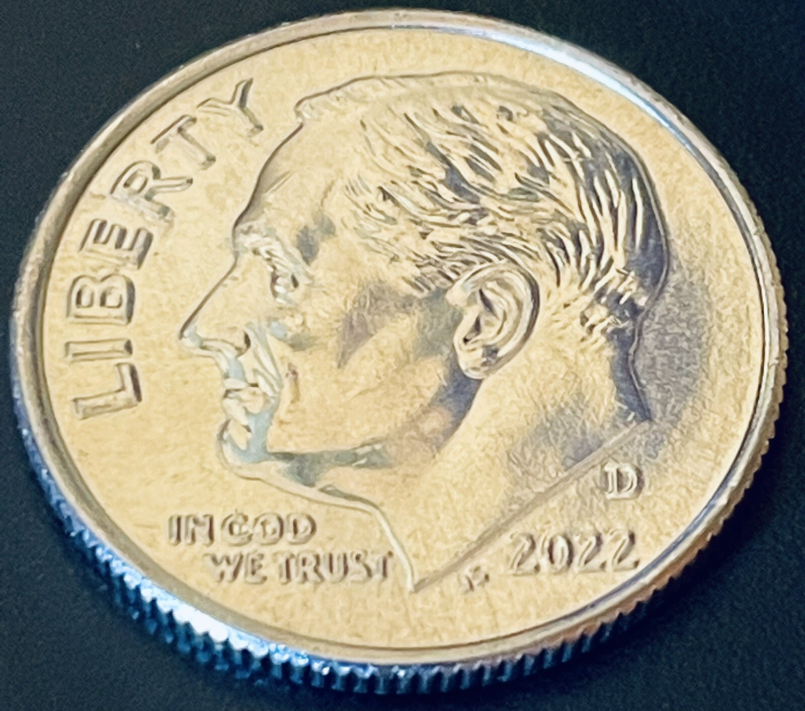 2022 D Roosevelt Dime Uncirculated Coin From Bank Roll OBW Fast Free ...