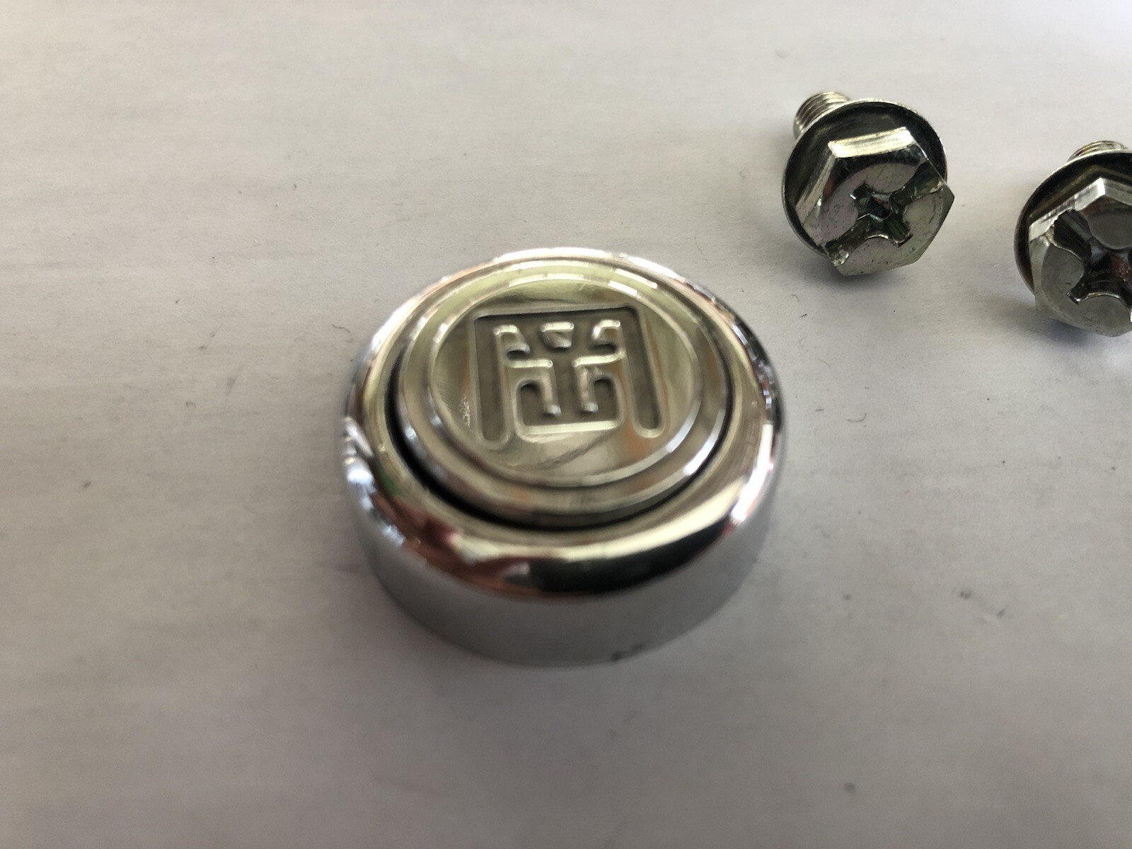 JDM GENUINE JAPANESE REAR LICENSE BOLT SEAL COVER JAPAN TRD NISMO TEQ ...