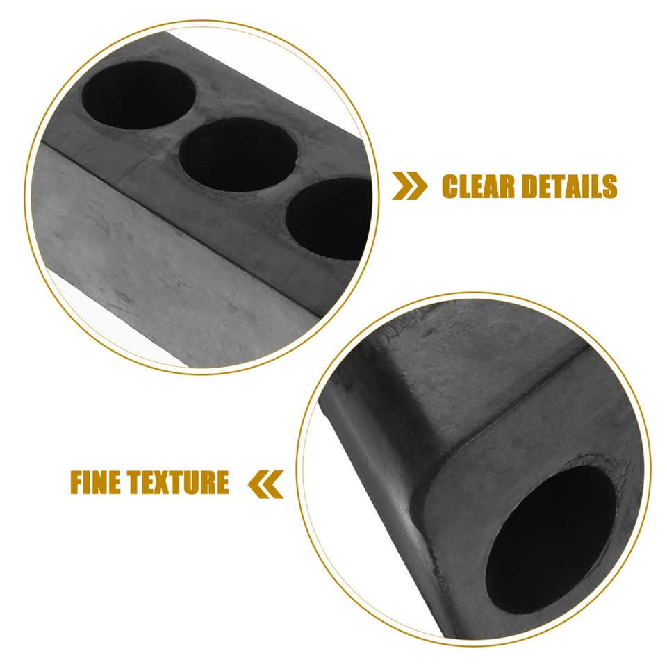 Anti-collision Rubber Buffer Block Car Bumper Protector Guard Blocks | eBay