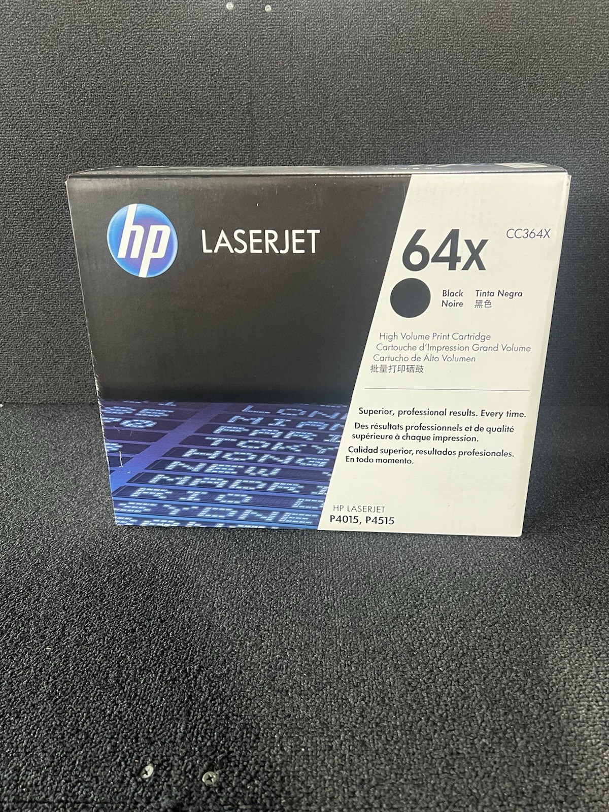 HP LaserJet CC364X / 64X High Yield Black Toner P4015 / P4515 | eBay