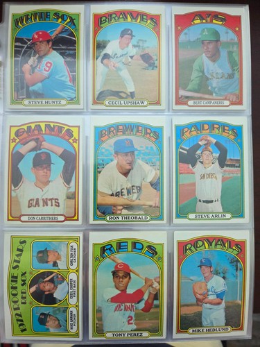1972 TOPPS BASEBALL COMPLETE SET (787 cards)! NRM-MT OVERALL! HIGH END ...