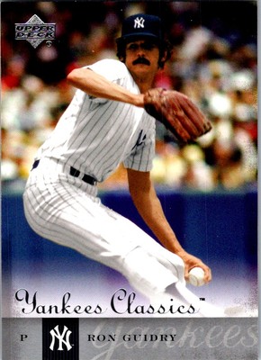 Ron Guidry 2004 Upper Deck Yankees Classics #56 New York Yankees | eBay
